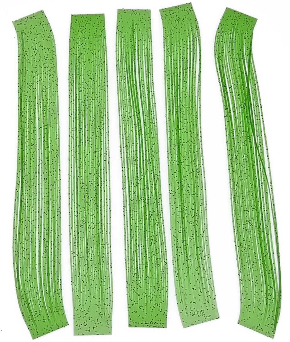 SiliLegs Chartreuse & Gold Flake for Fly Tying from The Essential Fly